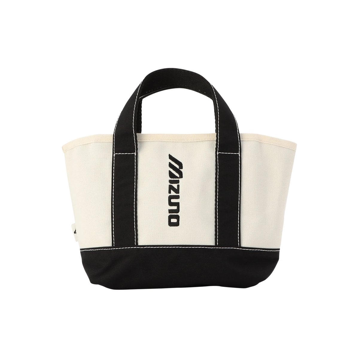 MIZUNO "M" Logo Cart Bag - White/Black | CLUBHA...