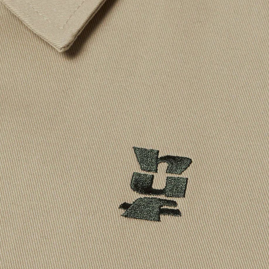 HUF SET MEGABLAST Shop Jacket - Sand | CLUBHAUS...
