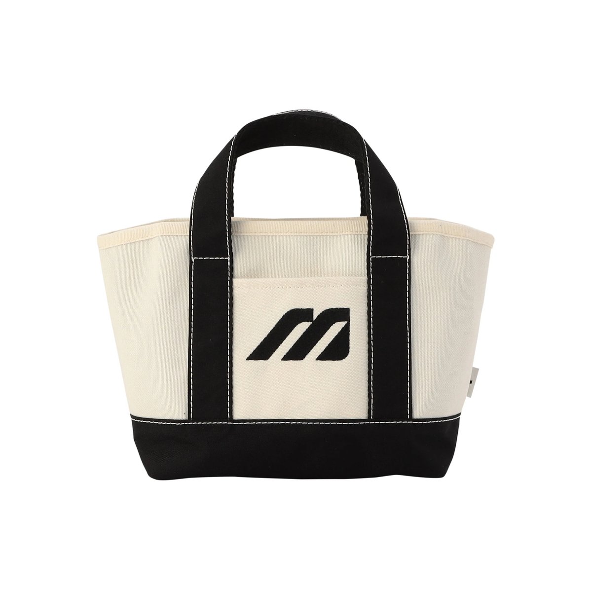 MIZUNO "M" Logo Cart Bag - White/Black | CLUBHA...