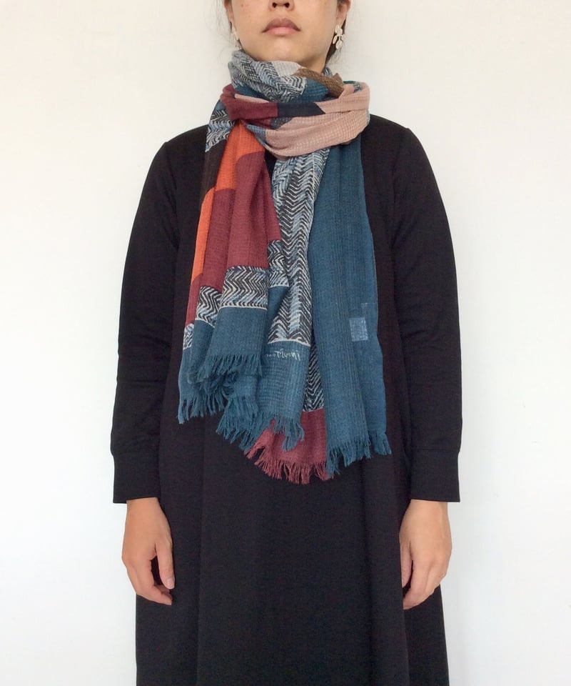 unisex>INOUITOOSH(イヌイトゥーシュ) 大判ウールストール L unisex>INOUITOOSH(イヌイトゥーシュ) 大判ウールストール L