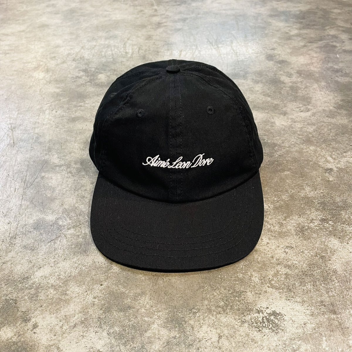 AIME LEON DORE 刺繍CAP BLACK | GOOD CAP CLUB AIME LEON DORE 刺繍CAP BLACK | GOOD CAP CLUB