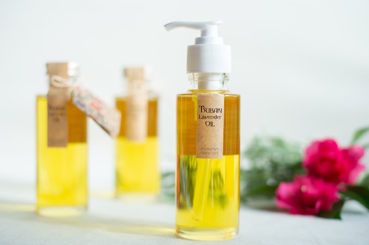 【椿ラベンダーオイル 100ml】 | manma naturals