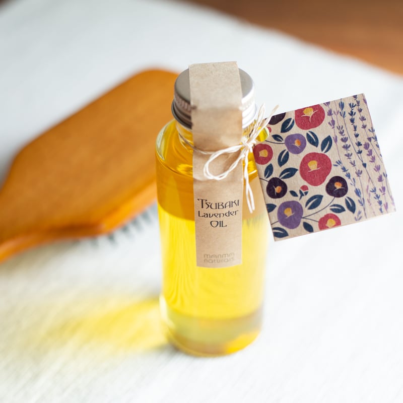 椿ラベンダーオイル 100ml】日本が誇る国産椿油とフランス産ラベンダー