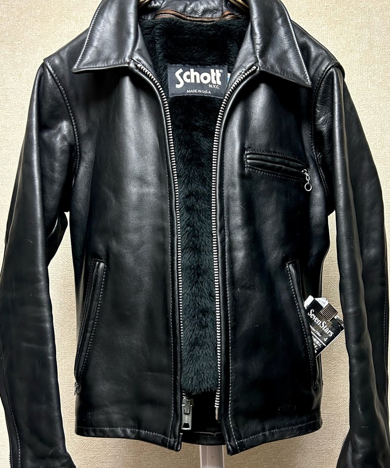 希少IDEALジッパーオールドタグ103US〉オールドU.S.A.製Schott 希少IDEALジッパーオールドタグ103US〉オールドU.S.A.製Schott