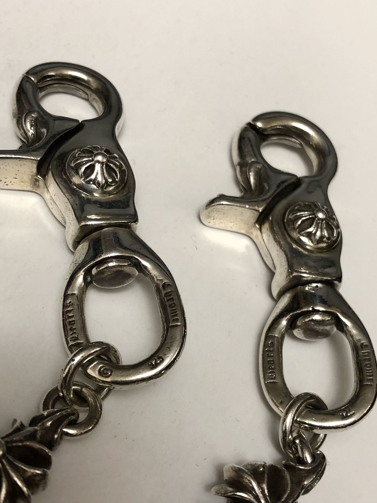 クロムハーツウォレットチェーン〉Chrome Hearts 4C CROSS クロムハーツウォレットチェーン〉Chrome Hearts 4C CROSS