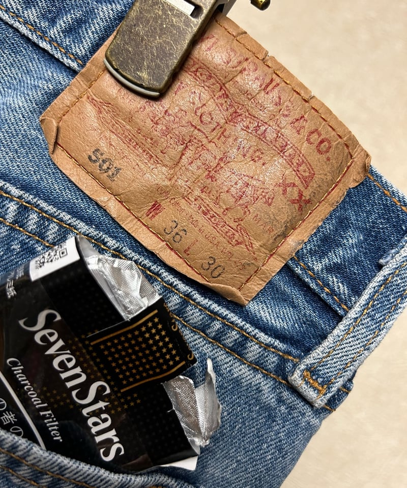 U.S.A.製最終期Levi's501希少サイズ36×30ポストヴィンテージ美品 U.S.A.製最終期Levi's501希少サイズ36×30ポストヴィンテージ美品