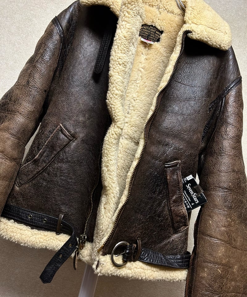 Rock'n Rollセブンティーズムートンレザー〉U.S.A.製時代78,s Rock'n Rollセブンティーズムートンレザー〉U.S.A.製時代78,s