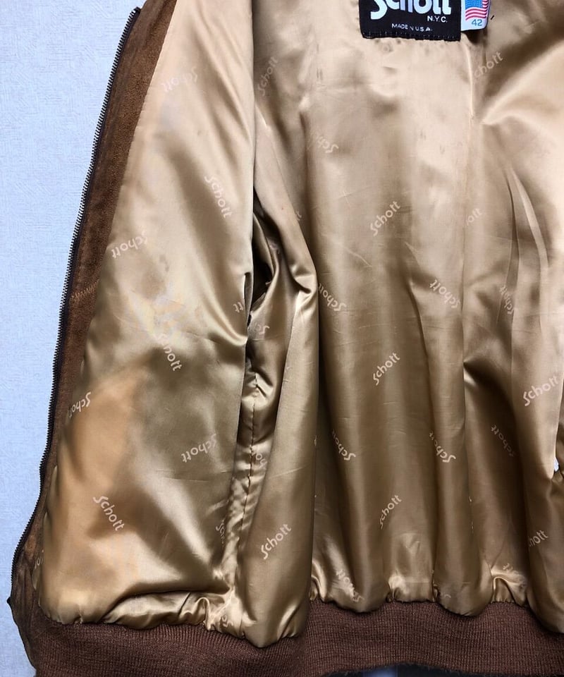 オールドナインティーズU.S.A.〉90年代U.S.A.製Schottラフアウト オールドナインティーズU.S.A.〉90年代U.S.A.製Schottラフアウト