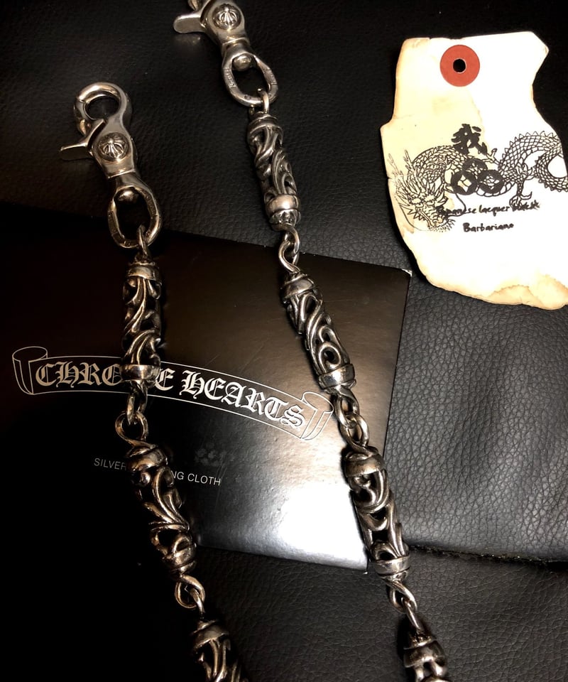 超目玉・最高峰ウォレットチェーン》Chrome Hearts 9LINK ダブル 超目玉・最高峰ウォレットチェーン》Chrome Hearts 9LINK ダブル