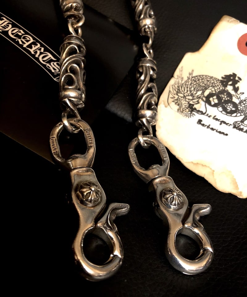 超目玉・最高峰ウォレットチェーン》Chrome Hearts 9LINK ダブル 超目玉・最高峰ウォレットチェーン》Chrome Hearts 9LINK ダブル