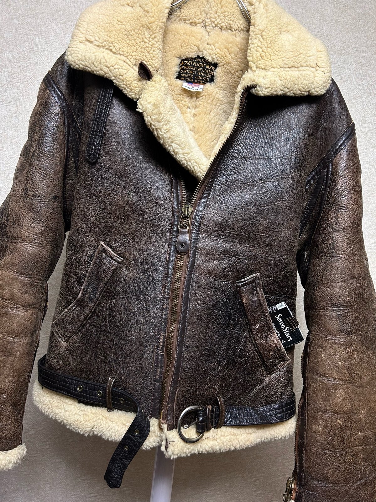 Rock'n Rollセブンティーズムートンレザー〉U.S.A.製時代78,s Rock'n Rollセブンティーズムートンレザー〉U.S.A.製時代78,s