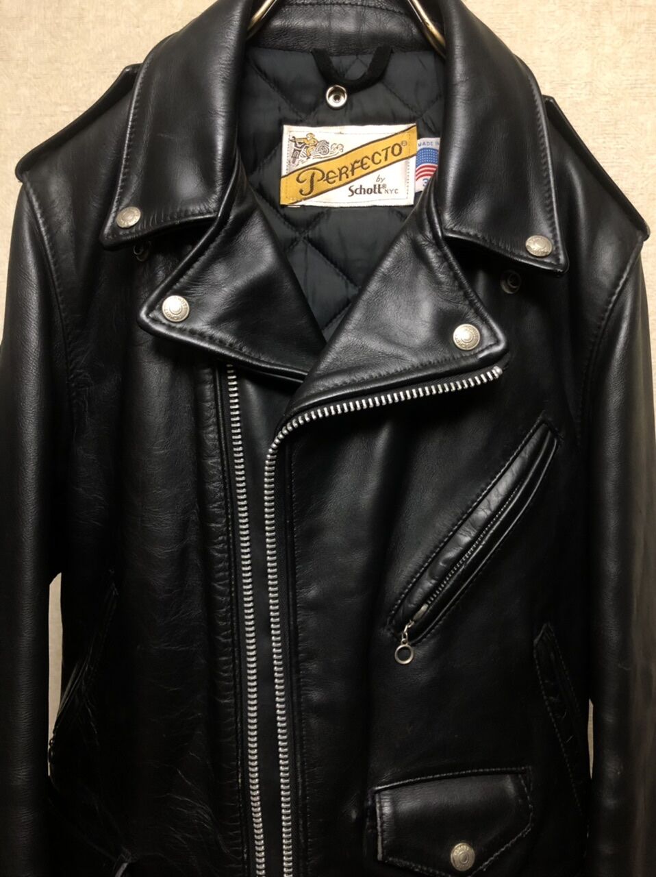 80,s U.S.A.製IDEALジッパー618US美品〉80年代U.S.A.製Schott 80,s U.S.A.製IDEALジッパー618US美品〉80年代U.S.A.製Schott