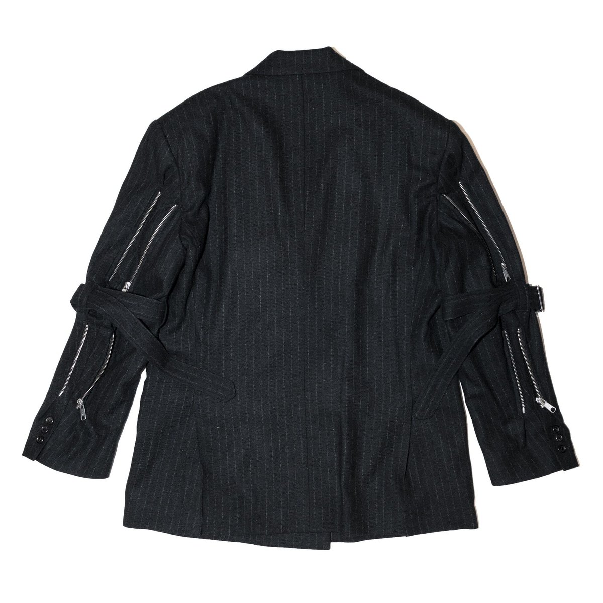 BELTED BONDAGE DOUBLE BREASTED JKT(BK) | el con BELTED BONDAGE DOUBLE BREASTED JKT(BK) | el con