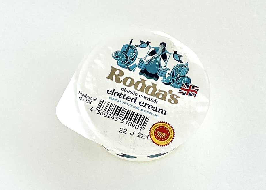 【クリーム】Rodda’s Cornish Clottad Cream 28g | SCONE...