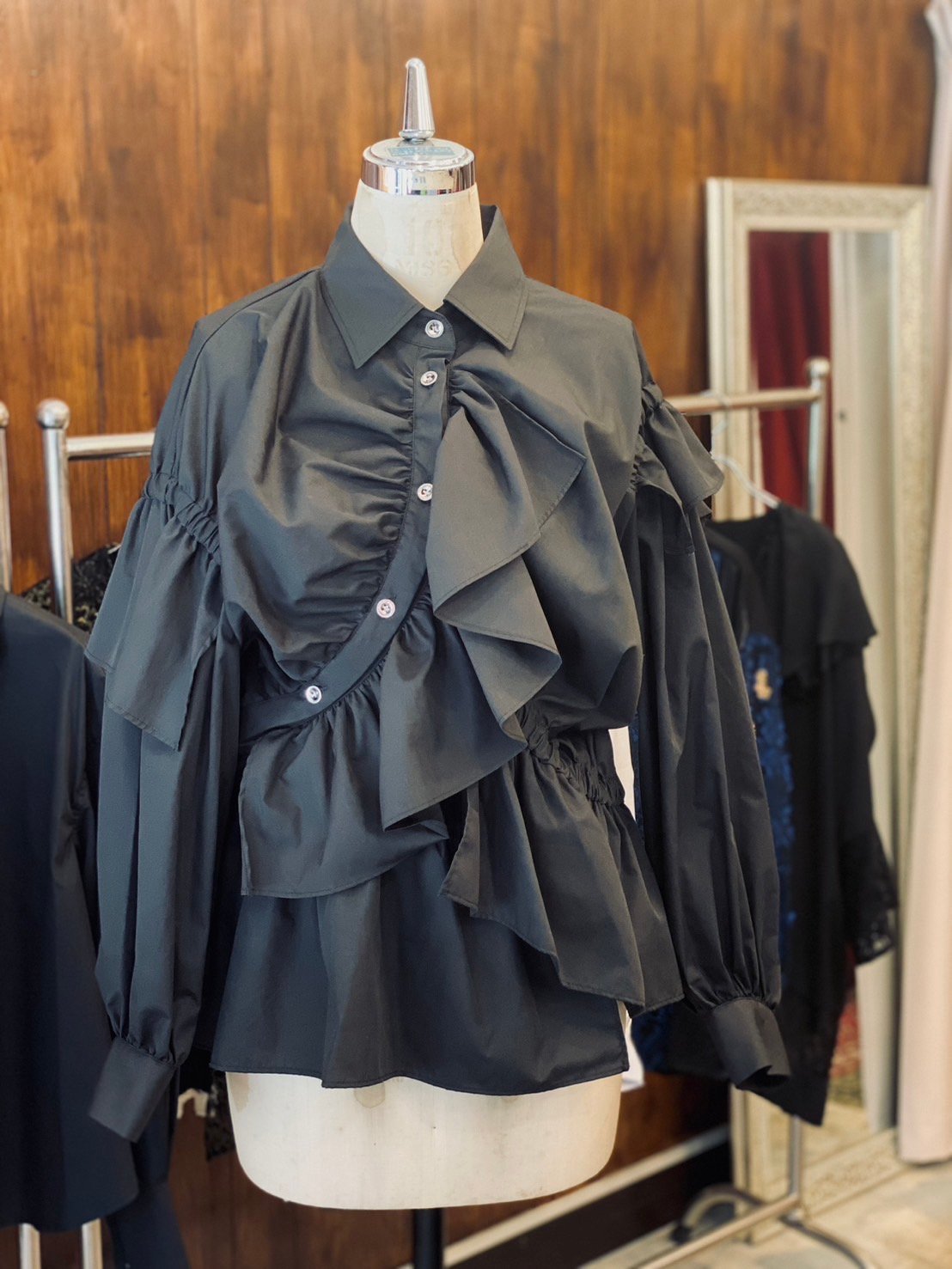 HOUGA 】pixie blouse（ブラウス） | 木宮商店 -蔵前-