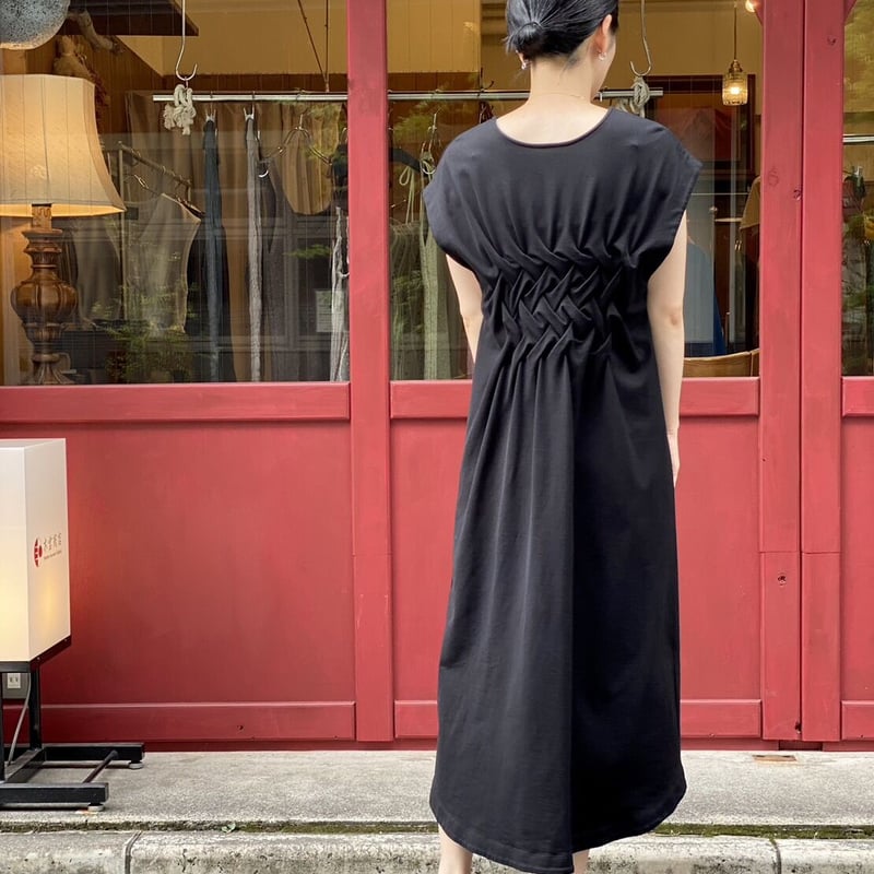 Create Clair 】French-sleeve cut dress (ワンピース Create Clair 】French-sleeve cut dress (ワンピース