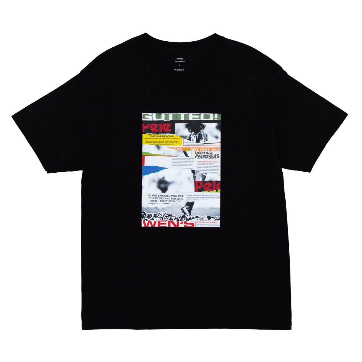 SHUKYU × COGNOMEN - Football Collage Tee (Witho...