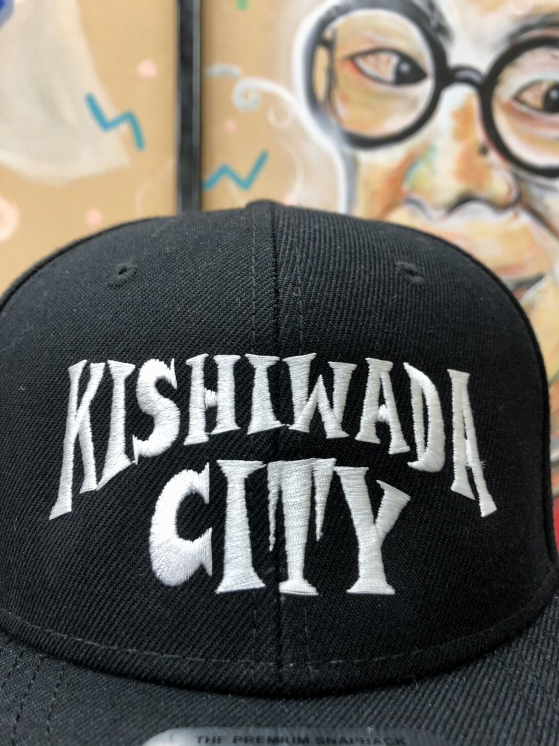 KISHIWADA CITY】 POP CITY SNAPBACK CAP (BLACK) KISHIWADA CITY】 POP CITY SNAPBACK CAP (BLACK)