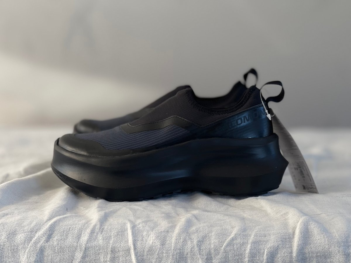 新品 comme des garcons × salomon platform slipon 新品 comme des garcons × salomon platform slipon