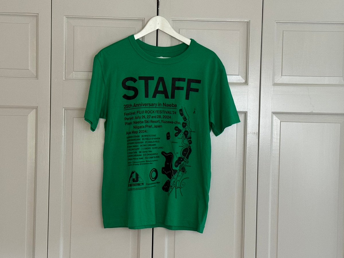fuji rock staff tops M | requality fuji rock staff tops M | requality