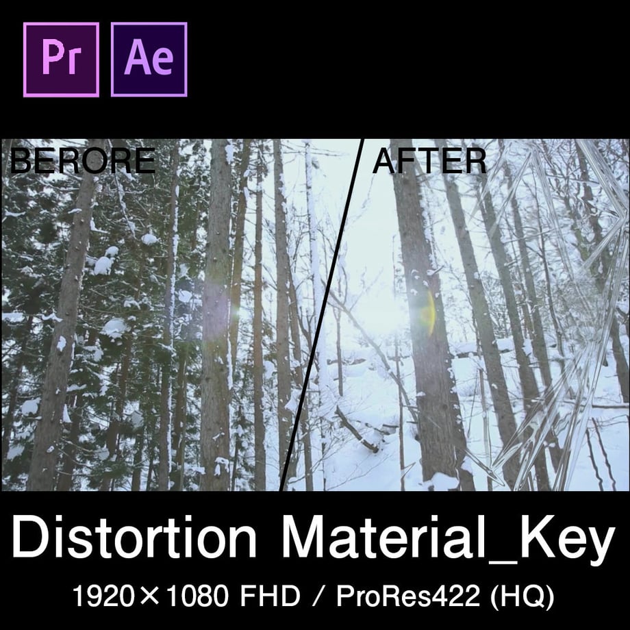 Distortion Material_Key | KOBUTOWN's STORE