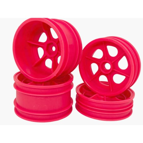 JC RACING PRODUCTS アスチュート 2WD ホイールセット (4pc)(ピンク...