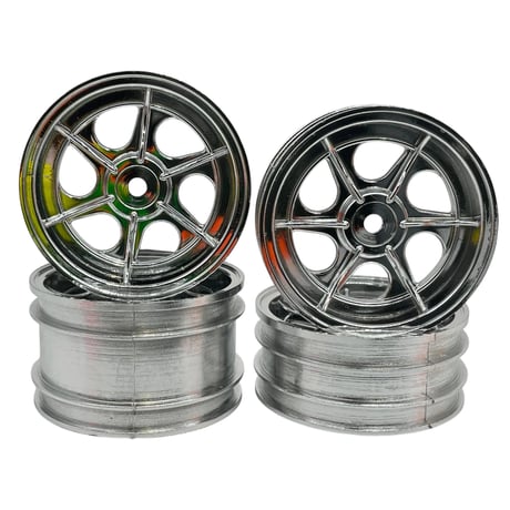 JC RACING PRODUCTS イグレス 4WD ホイールセット(4pcs)(シルバー)...