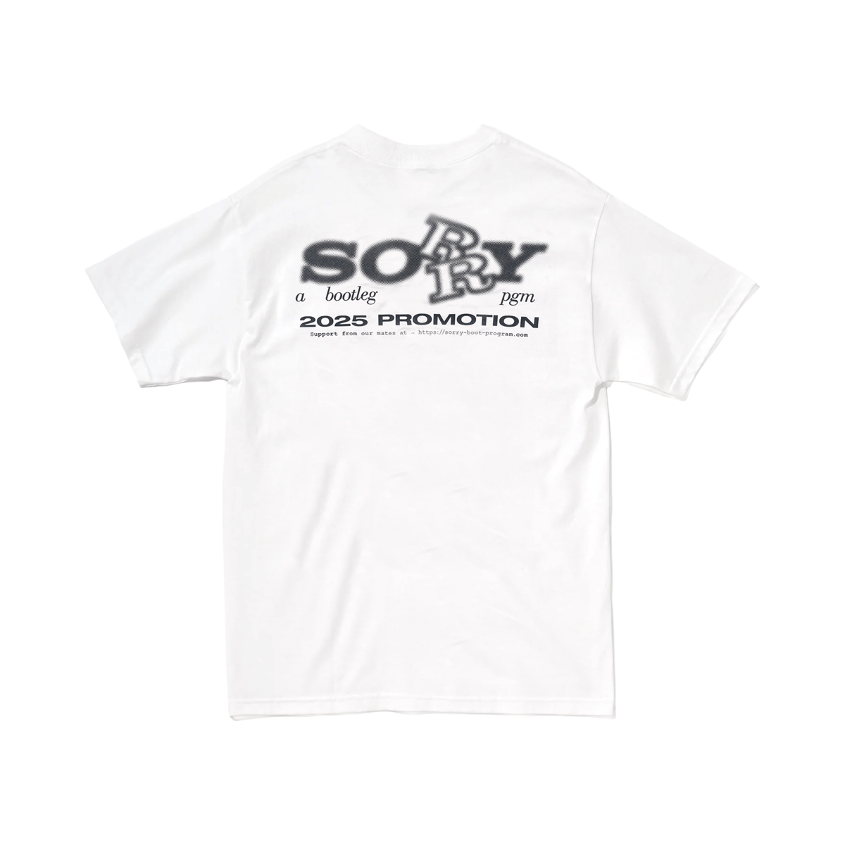 25 PROMOTION TEE | Sorry a bootleg program