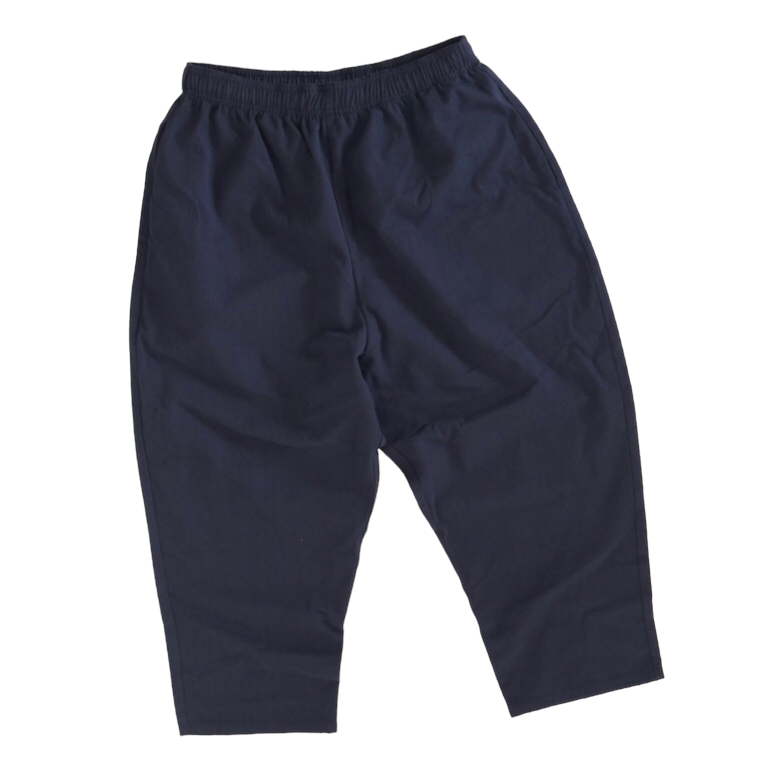 SUNDAY PANTS from "VOIRY STORE" NAVY COTTON TW...