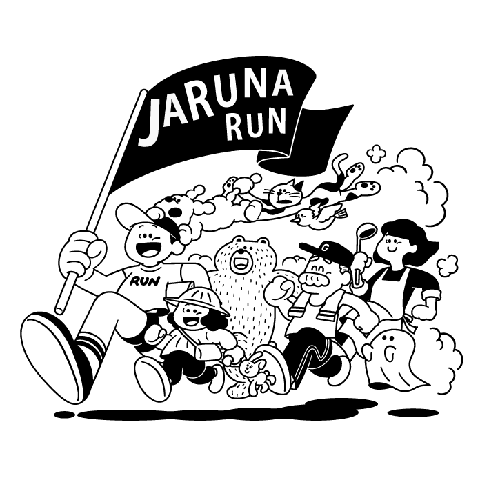 JARUNA RUN Longsleeve T-shirt | JARUNA ONLINE