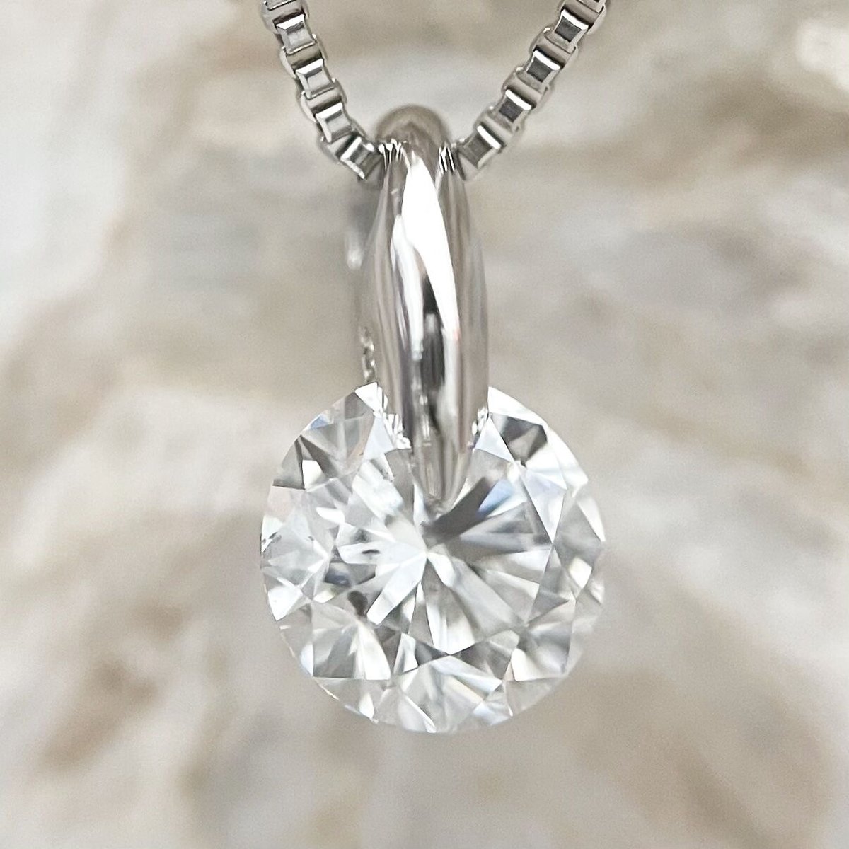 0.311ct D-SI2-Good PTダイヤネックレスGGS鑑定書付 | sanlemo 0.311ct D-SI2-Good PTダイヤネックレスGGS鑑定書付 | sanlemo