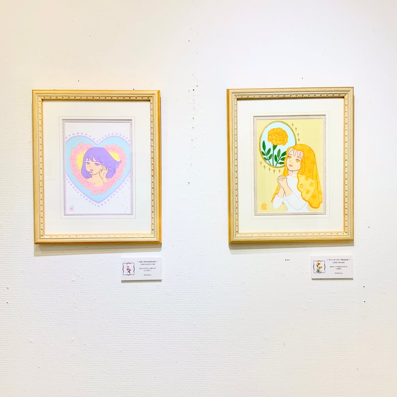 竹井千佳「もも-cherry blossom-」/ 原画 chika takei | SPAC 竹井千佳「もも-cherry blossom-」/ 原画 chika takei | SPAC
