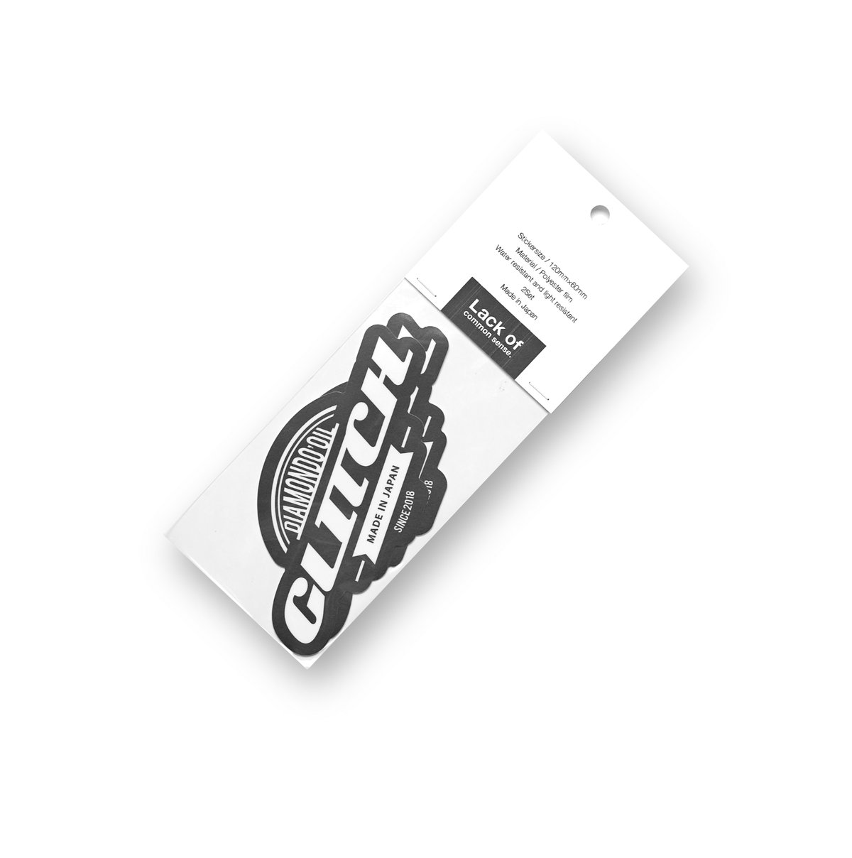 GLITCH Logo Decal 2set | GLITCH OIL JAPAN