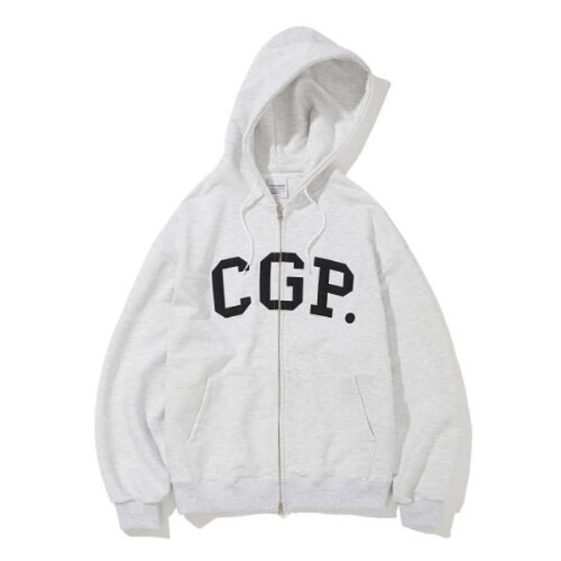Code:graphy』 アーチロゴジップアップパーカー (Melange Grey) | Code:graphy』 アーチロゴジップアップパーカー (Melange Grey) |