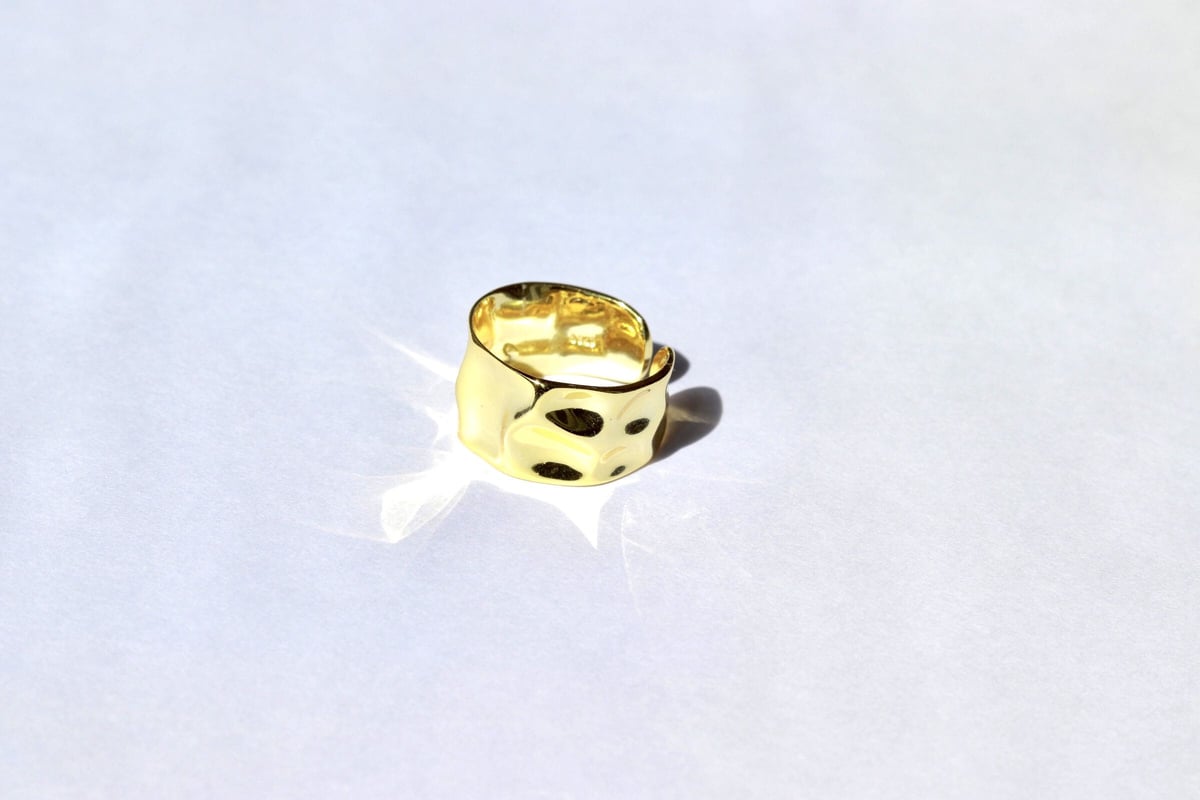 ring-01【シルバー925-18金コーティング】 | NewLandscape ring-01【シルバー925-18金コーティング】 | NewLandscape
