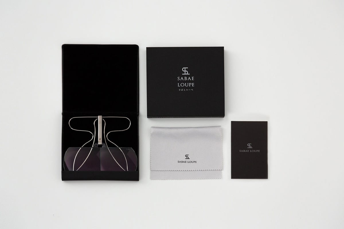 さばえルーペ（大） シルバー | さばえルーペ