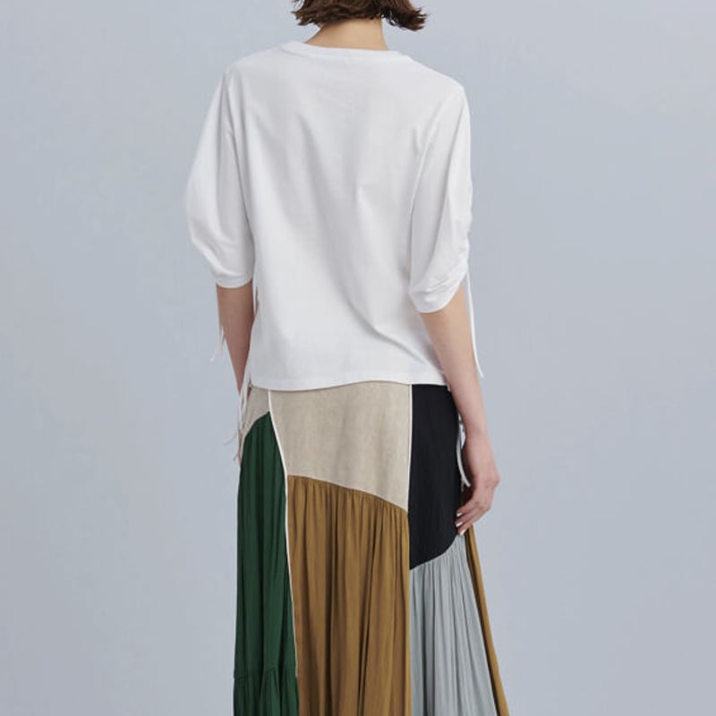 murral /Chipped half sleeve top | glitter ONLI murral /Chipped half sleeve top | glitter ONLI