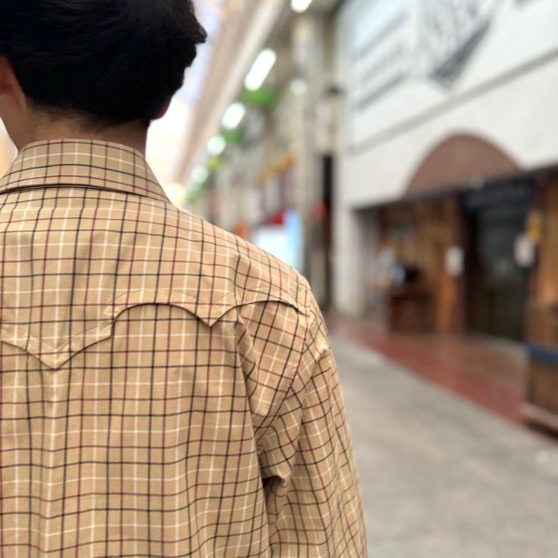 TOGA TOO / Cotton plaid shirt | glitter ONLINE TOGA TOO / Cotton plaid shirt | glitter ONLINE