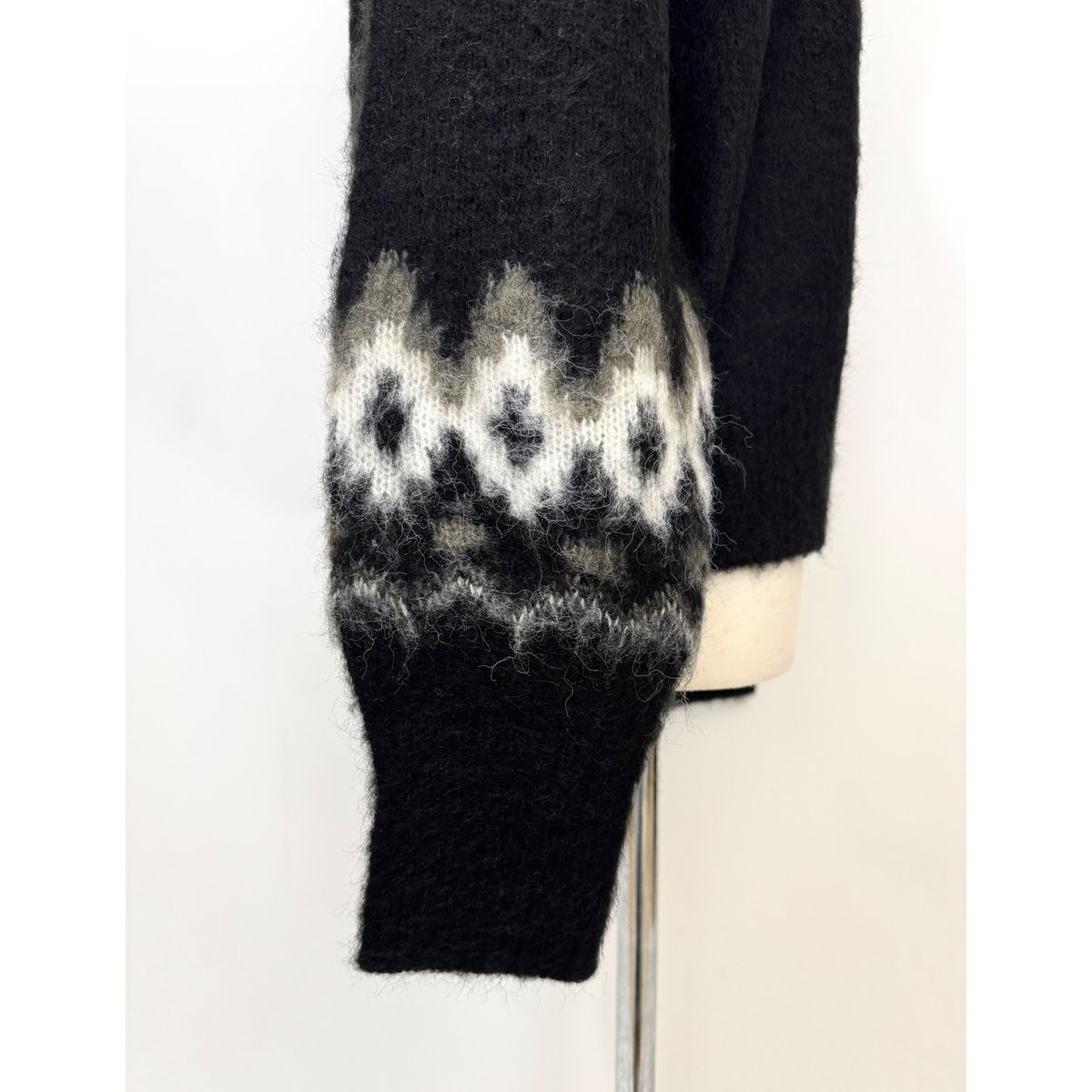 BASICKS / Heart Nordic Pullover Knit | glitter ...