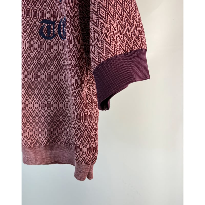 TOGA TOO / LOGO KNIT POLO SHIRT | glitter ONL TOGA TOO / LOGO KNIT POLO SHIRT | glitter ONL
