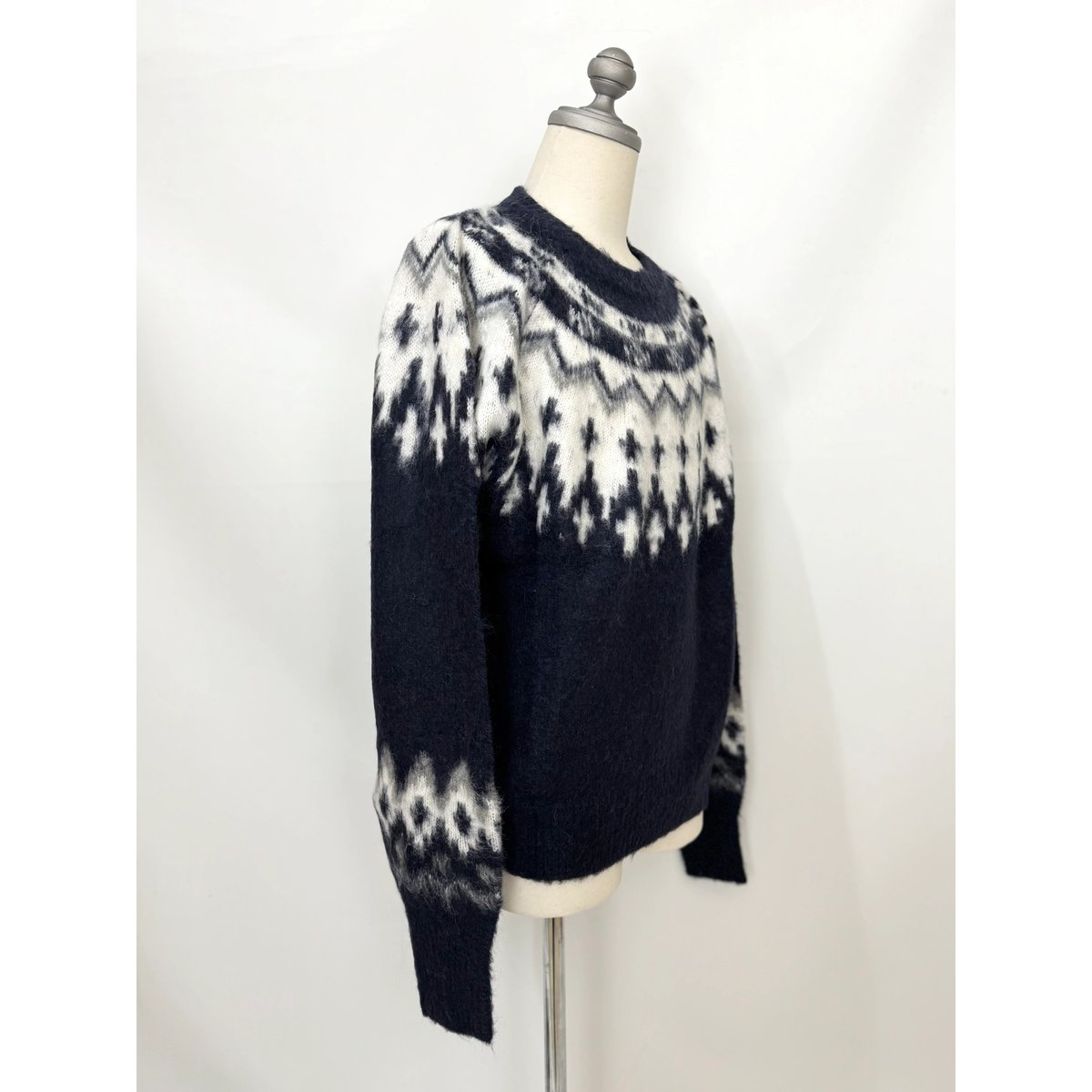 BASICKS / Heart Nordic Pullover Knit | glitter ...