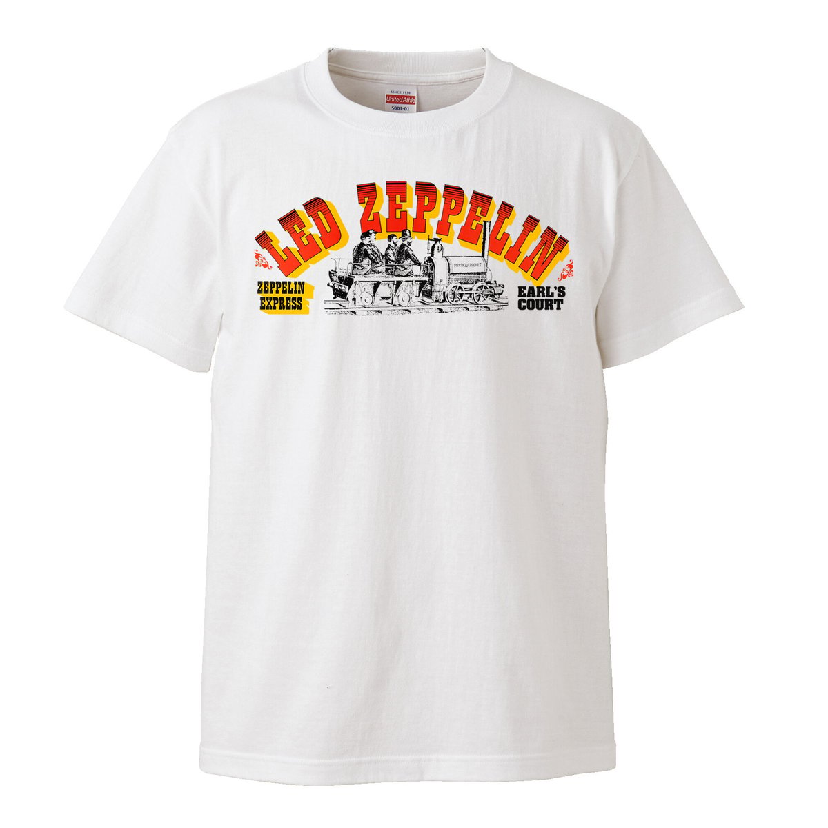 レッドツェッペリン】5.6オンス Tシャツ/WH/ST- 694 | バンドT レッドツェッペリン】5.6オンス Tシャツ/WH/ST- 694 | バンドT