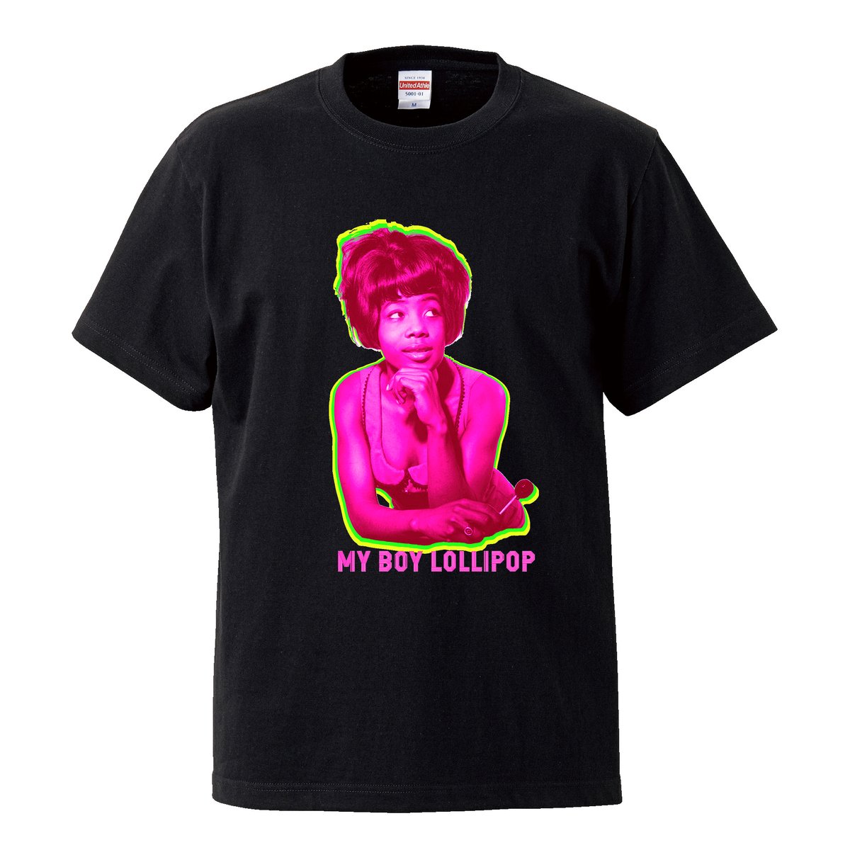 【millie small/my boy lollipop】5.6オンス Tシャツ/BK/ST...