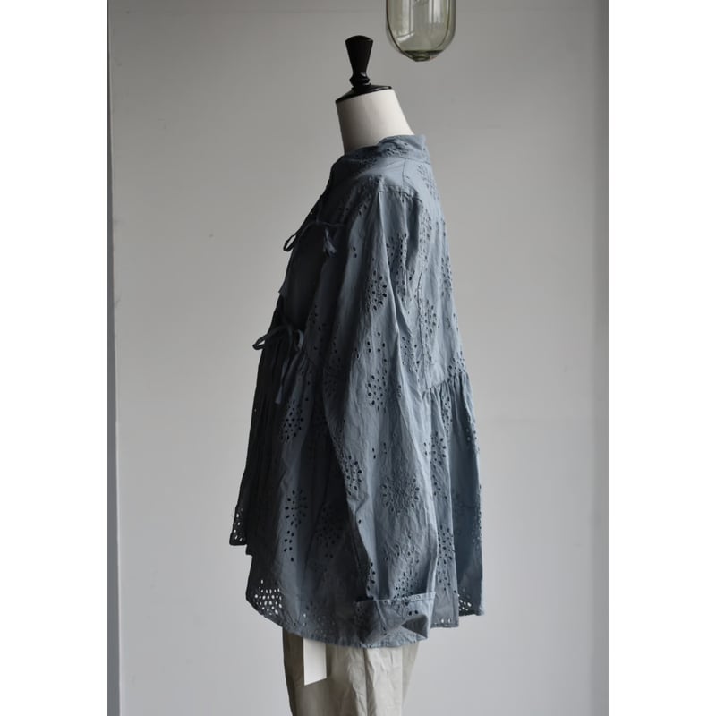 TOUJOURS / Indian lace embroidery cotton clot