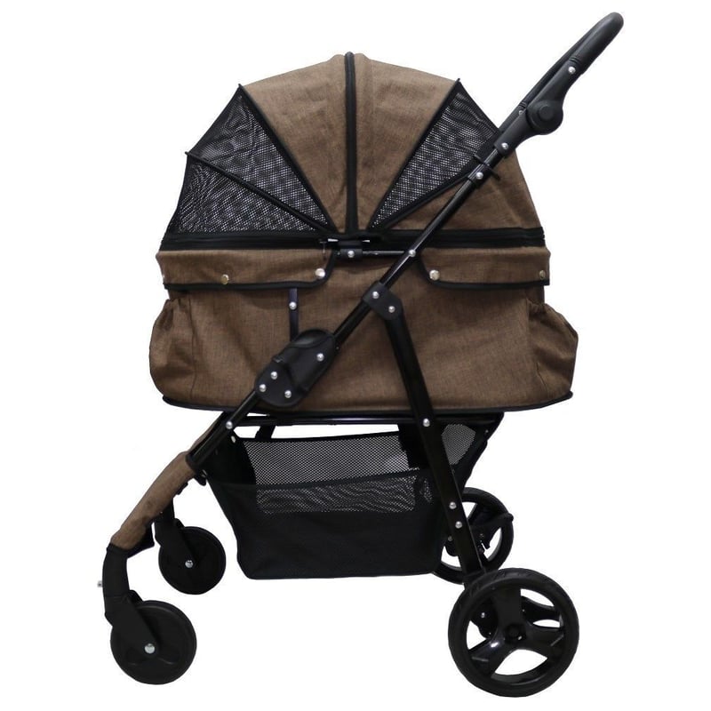 耐荷重30kg!ココハート 4輪ペットカート/ペットバギー 耐荷重30kg!ココハート 4輪ペットカート/ペットバギー
