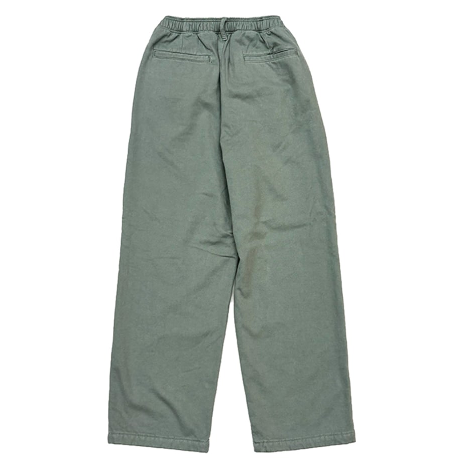 COMFORTABLE REASON FLEECE BACK SLACKS SAGE | HOME