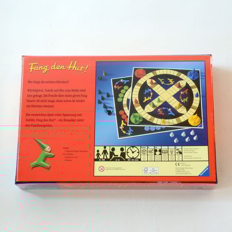 6才〜〉帽子とりゲーム【頭を使うすごろく】 ☆1927年誕生の超 6才〜〉帽子とりゲーム【頭を使うすごろく】 ☆1927年誕生の超