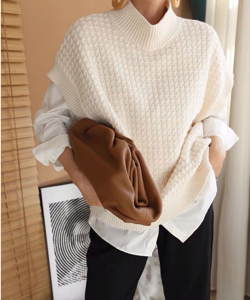 BLCK FRIDAY SALE【即納】オーバーサイズニットベスト | KISHIKA BLCK FRIDAY SALE【即納】オーバーサイズニットベスト | KISHIKA