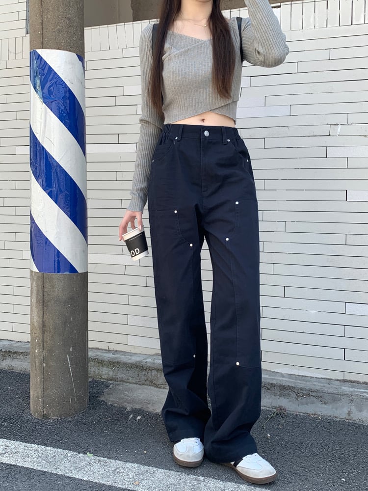 予約販売】スタッズワークパンツ | KISHIKA 予約販売】スタッズワークパンツ | KISHIKA
