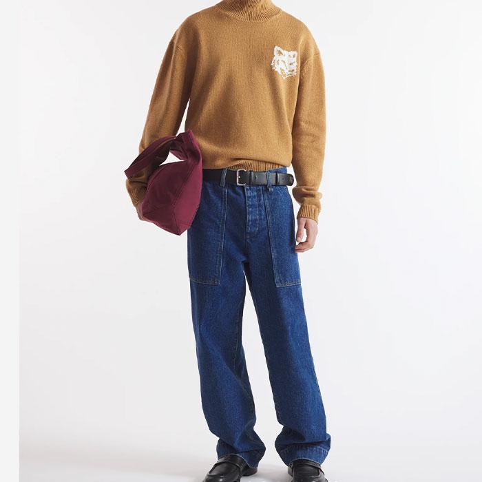 MAISON KITSUNE / WORKWEAR PANTS / nm01108ww5023 MAISON KITSUNE / WORKWEAR PANTS / nm01108ww5023